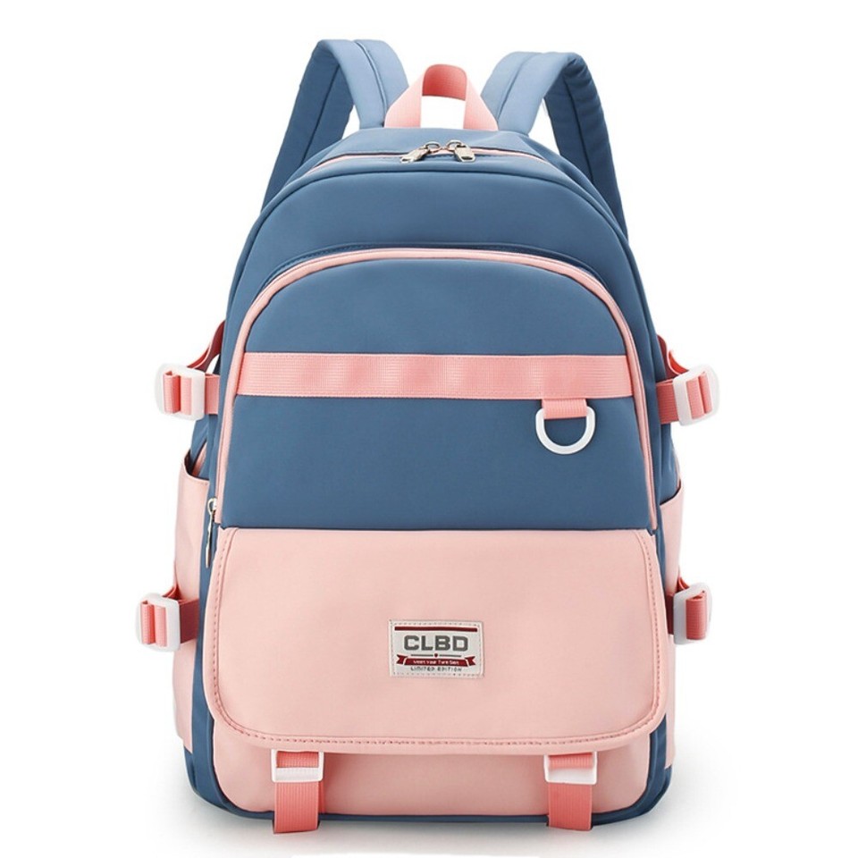 High Capacity Backpack Multi-Pocket Book Bag Fashion School Bags Female ...