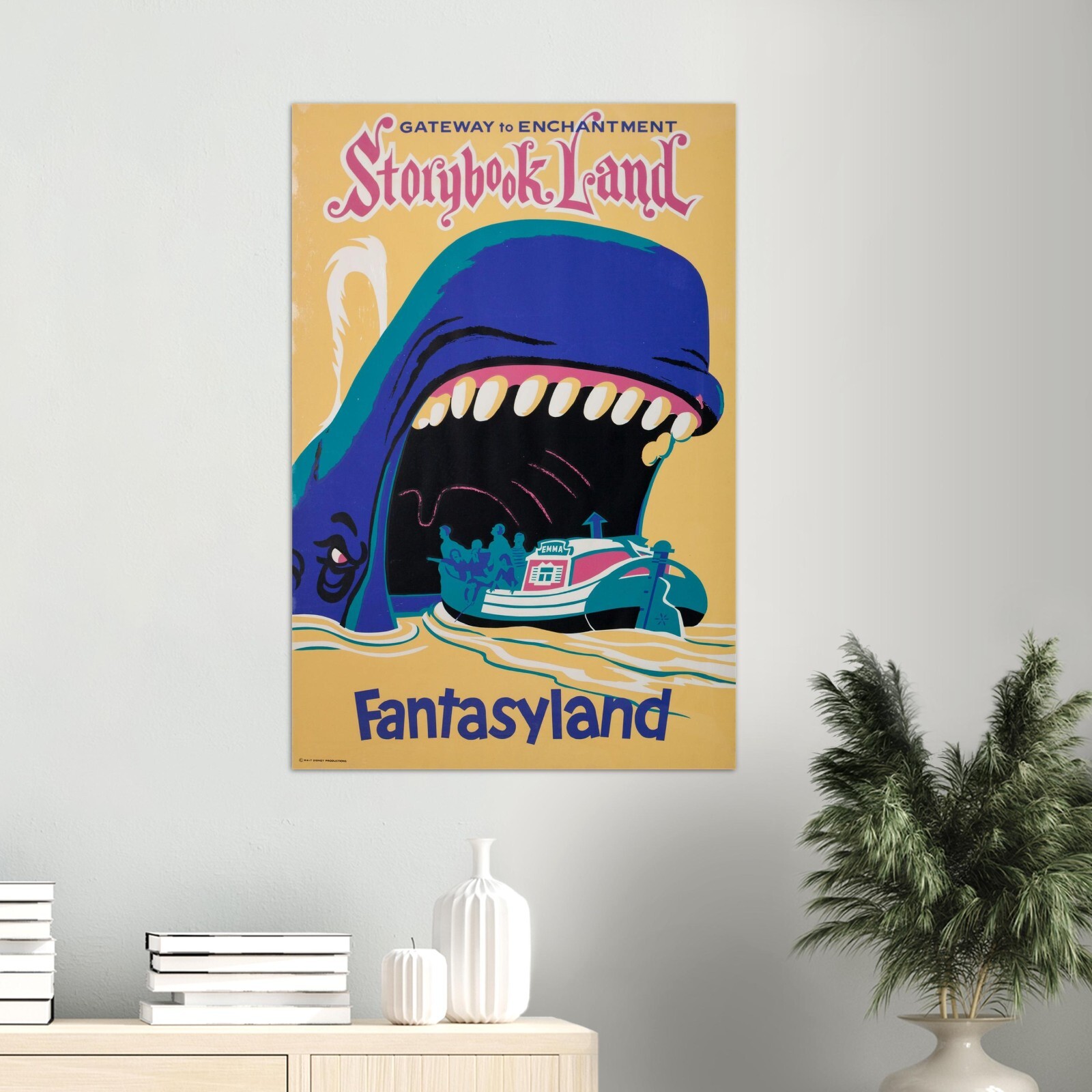 Storybook Land - Disneyland Attraction Poster - Disney Vintage | eBay