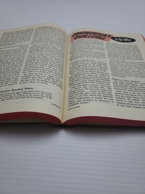 Awake! Magazine 1971 Vol 52 Bound - Jehovah's Witness - Awake ...