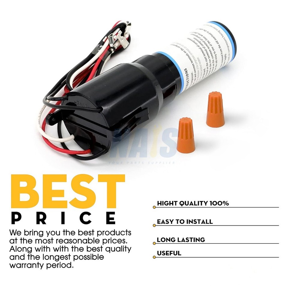 Replaces RC100 RCO810 ERP810 Refrigerator 3-in-1 Hard Start Relay ...