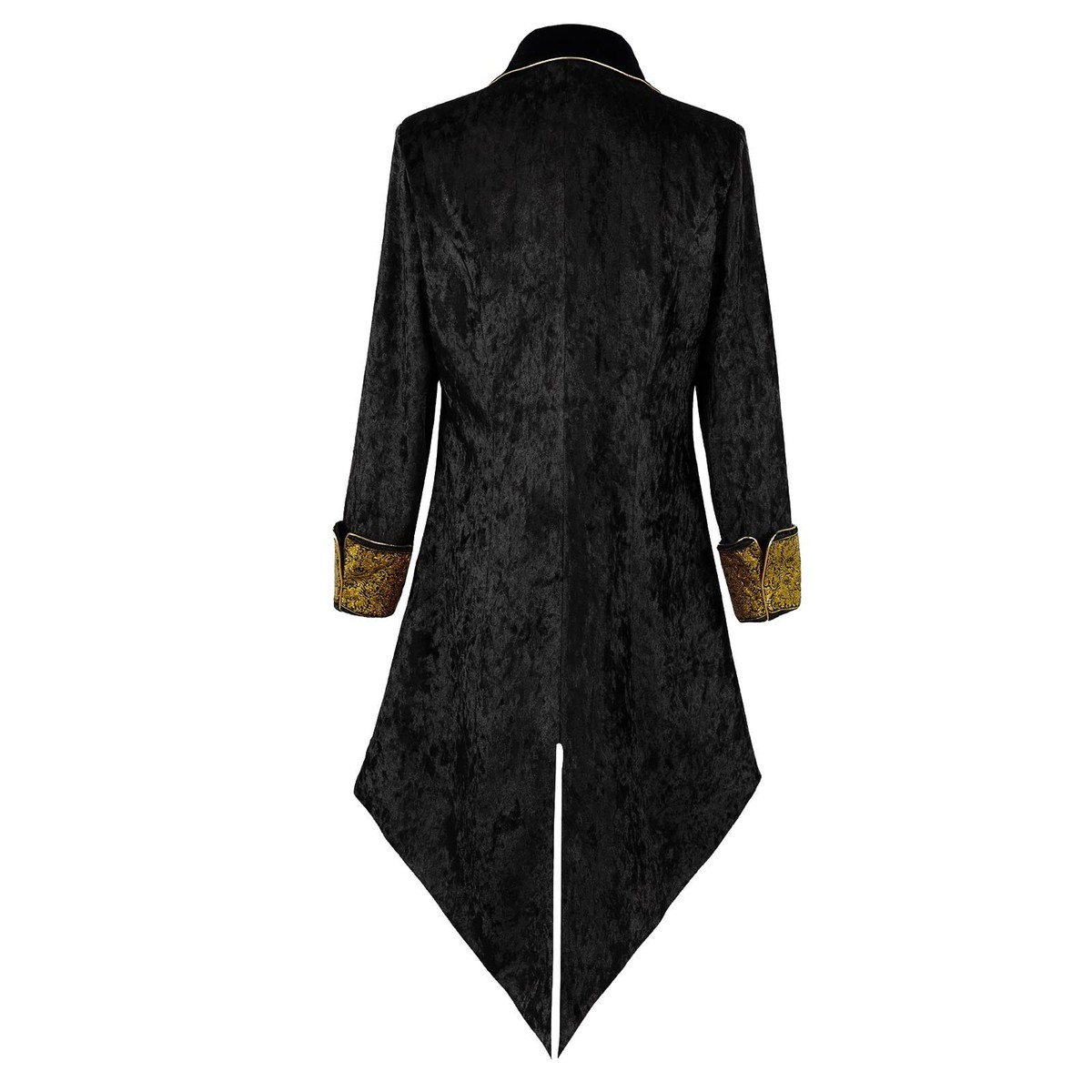 Renaissance Tailcoat Gothic Men's Pirate Costume Tailcoat Jacket ...