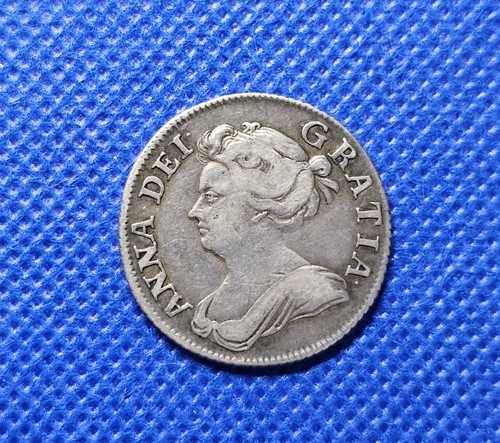1708 Shilling Queen Anne British Silver Coin | eBay