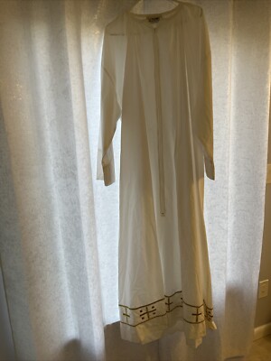 White Bishop/priest Vestment Gown | eBay
