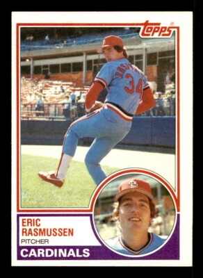 1983 Topps Baseball #594 Eric Rasmussen EX/MT or Better *bb1 | eBay