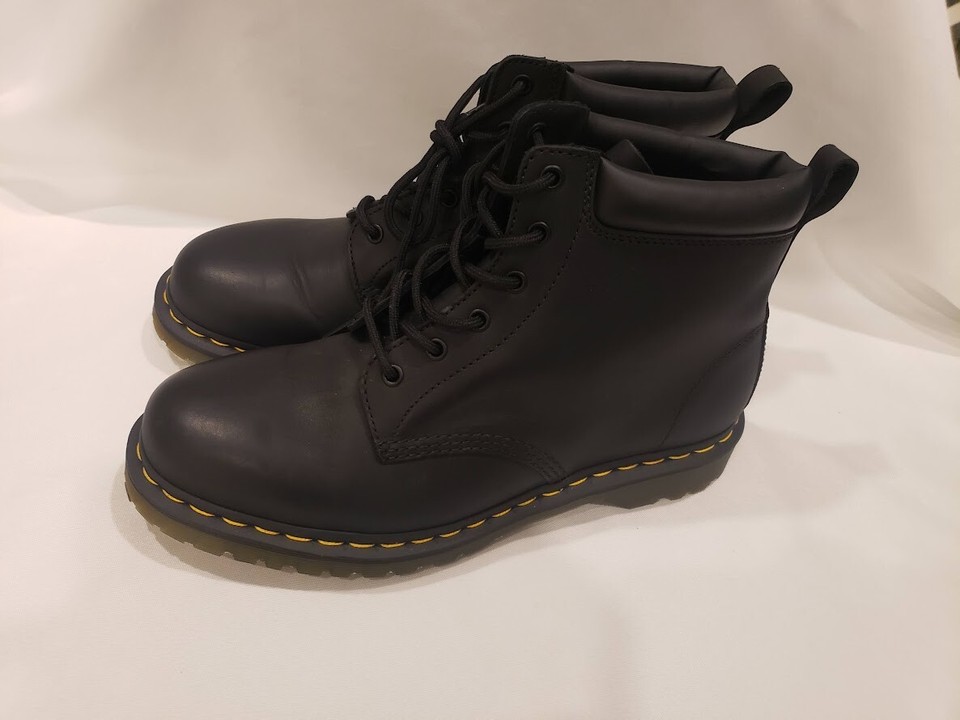 Dr Martens 939 Ben Boot Black Smooth Leather Combat Boots MENS 11 US ...