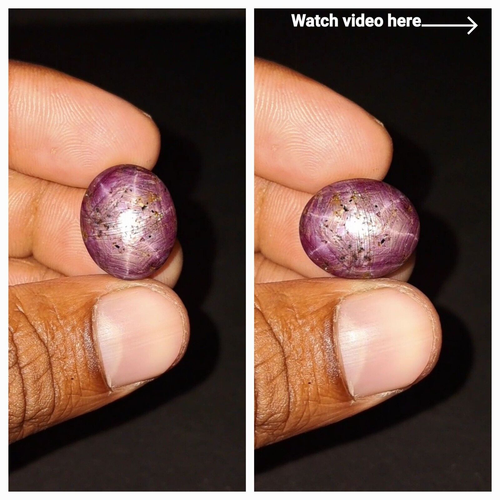 STAR RUBY RED NATURAL 28.20 Ct OVAL CABOCHON LOOSE GEMSTONE | eBay