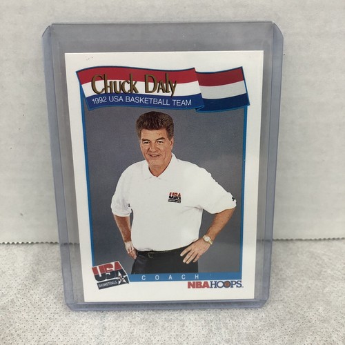 1992 NBA Hoops USA Basketball Chuck Daley Olympic Games Olympics #585 ...