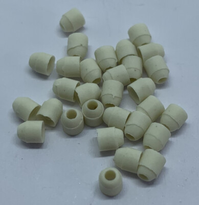 30 X Metway Insulating Beads Wire Ceramic Aluminous Porcelain Uk Seller ...