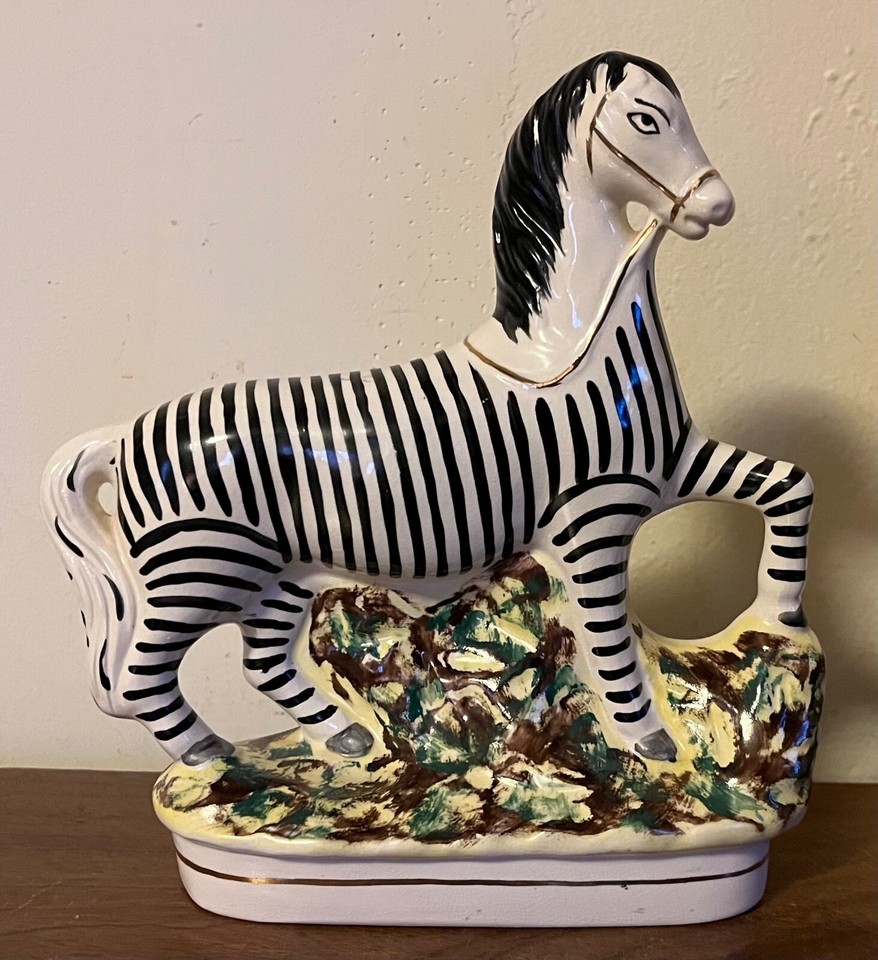 Antique Early 20th century English Victorian Staffordshire Pottery ...