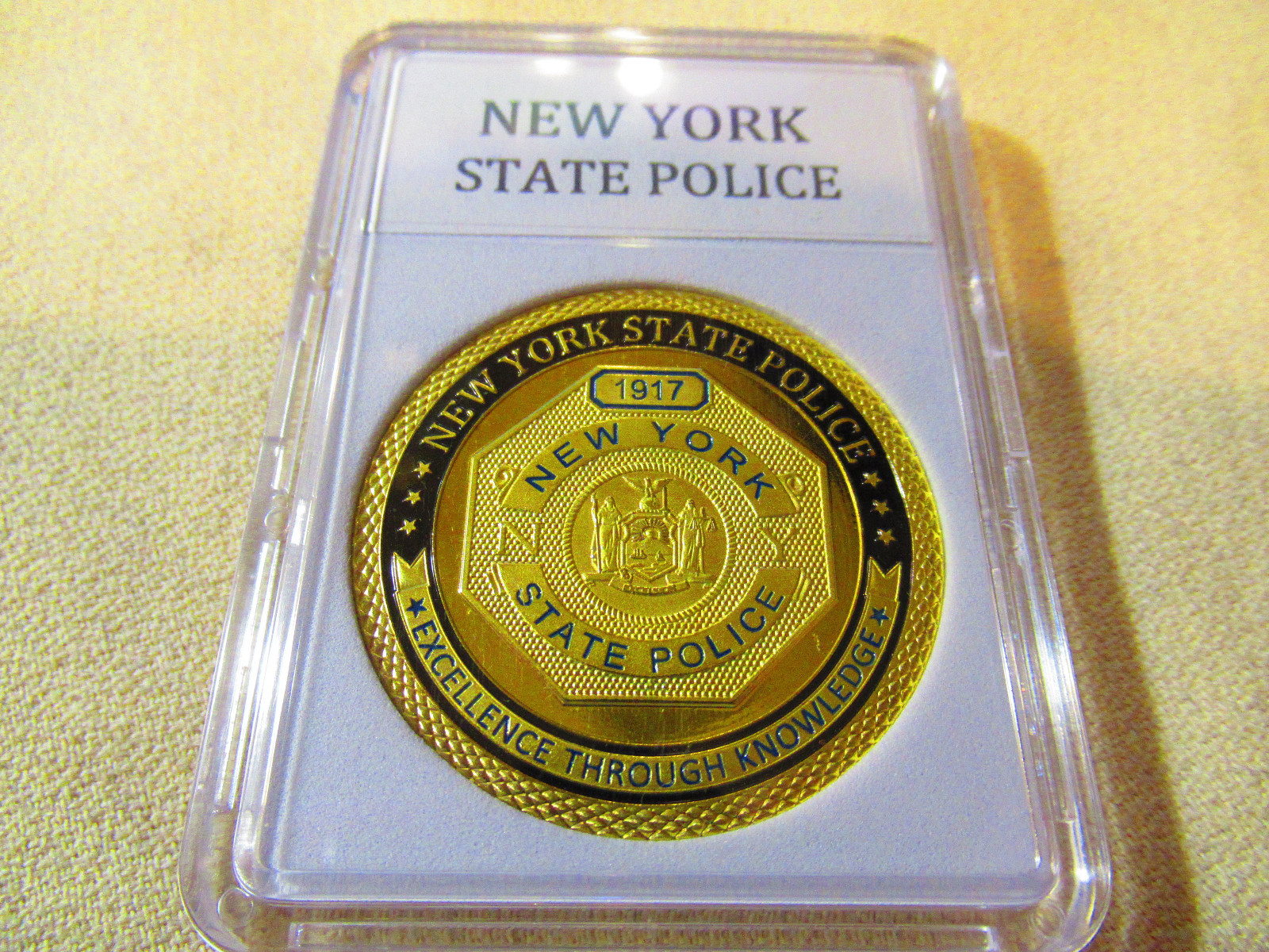 NEW YORK STATE POLICE Challenge Coin | eBay