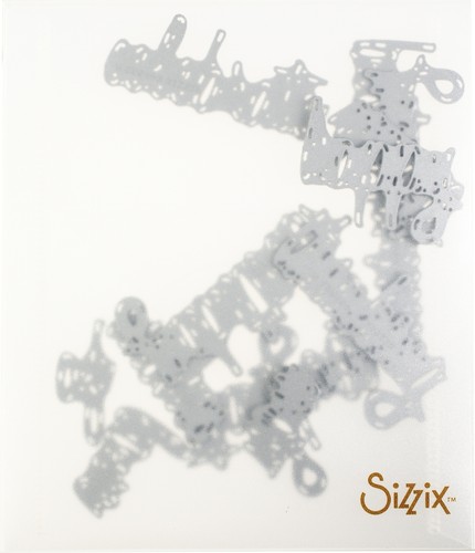 Sizzix Thinlits Dies 13/Pkg By Tim Holtz Celebration Script Words 841182094032| eBay
