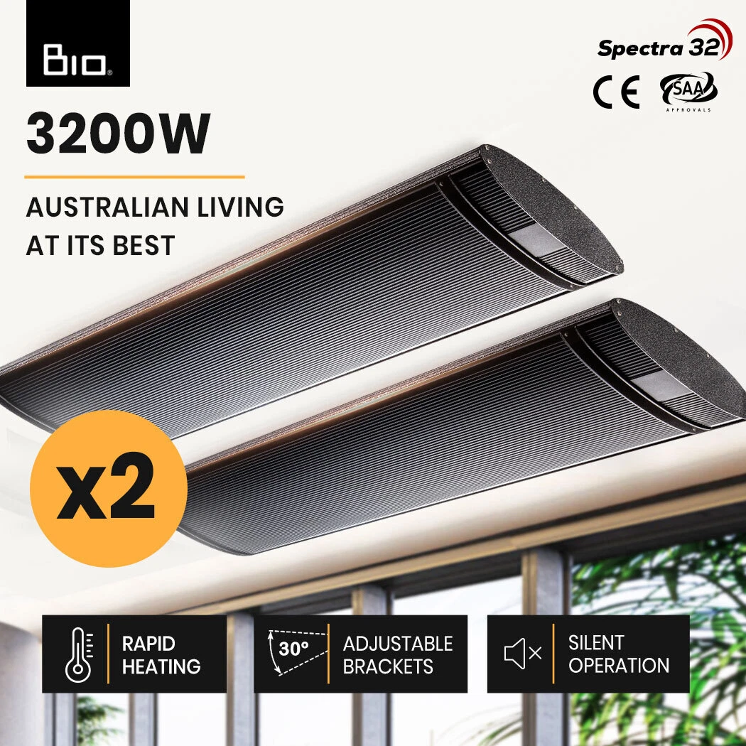 Outdoor Ceiling Strip Heaters | Shelly Lighting