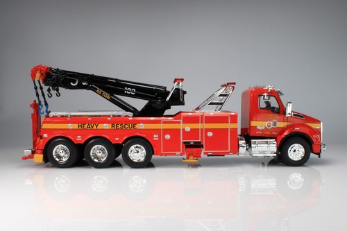 Kenworth T880 Heavy Rescue LACoFD Unit 103 1:43 Iconic Replicas 43-0510 ...
