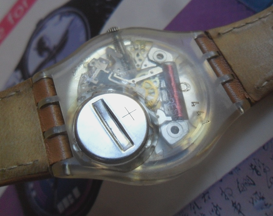 2002 Vintage Swatch Croissant Chaud Swiss Quartz Watch GE700 GE 700 ...