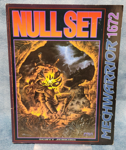 Battletech: Null Set, [Mechwarrior RPG Adventure] FASA 1672 [1992] | eBay