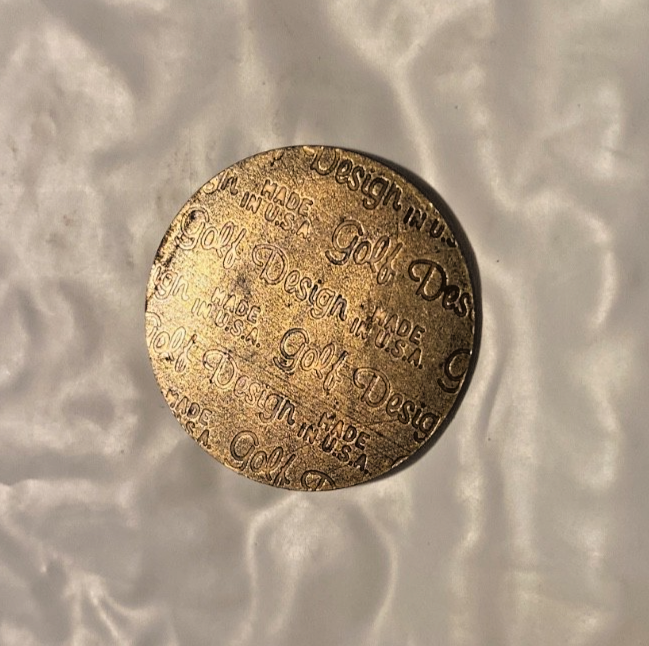 PENTICTON GOLF & COUNTRY CLUB, BC. 1"-coin style Ball Marker, Original ...