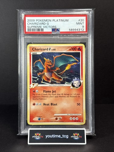 2009 Pokemon Platinum Supreme Victors Charizard G #20 PSA 9 | eBay
