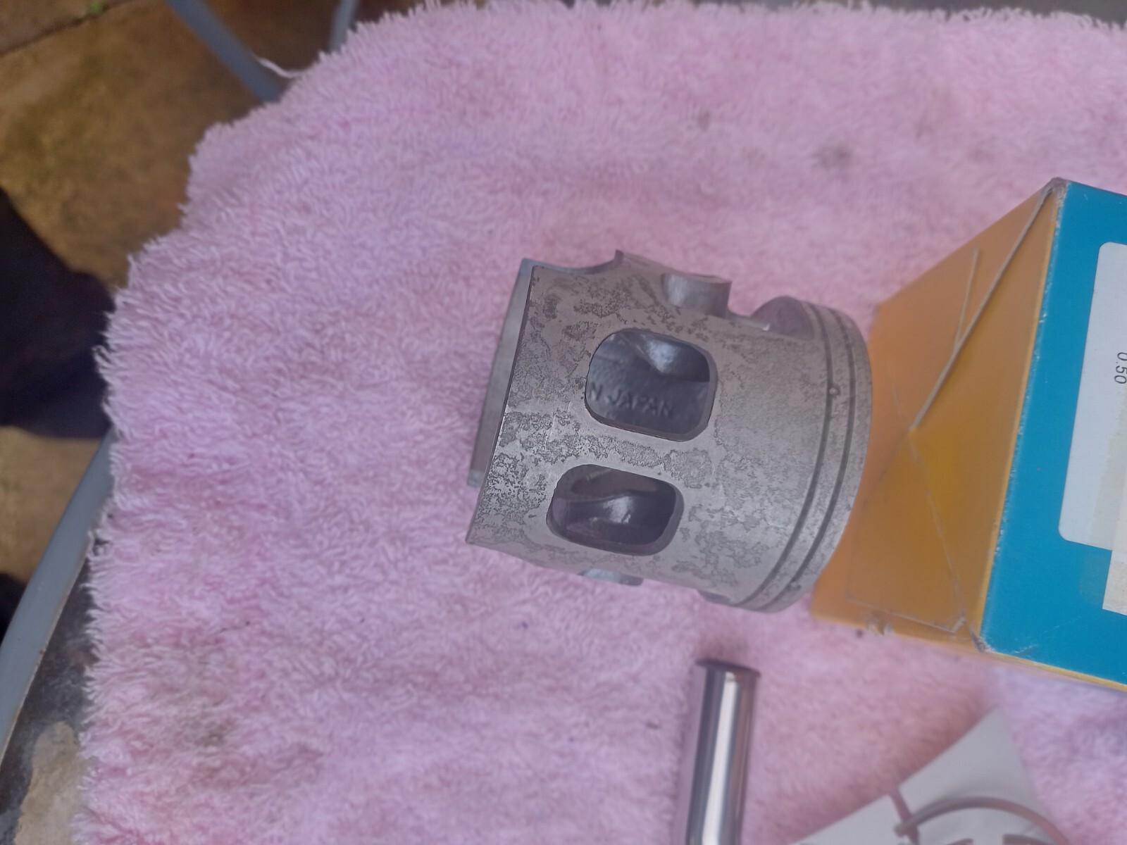 Yamaha Dt175 Mx Piston Kit 0.5 Oversize Matika Yamaha DT 175 Piston Kit ...