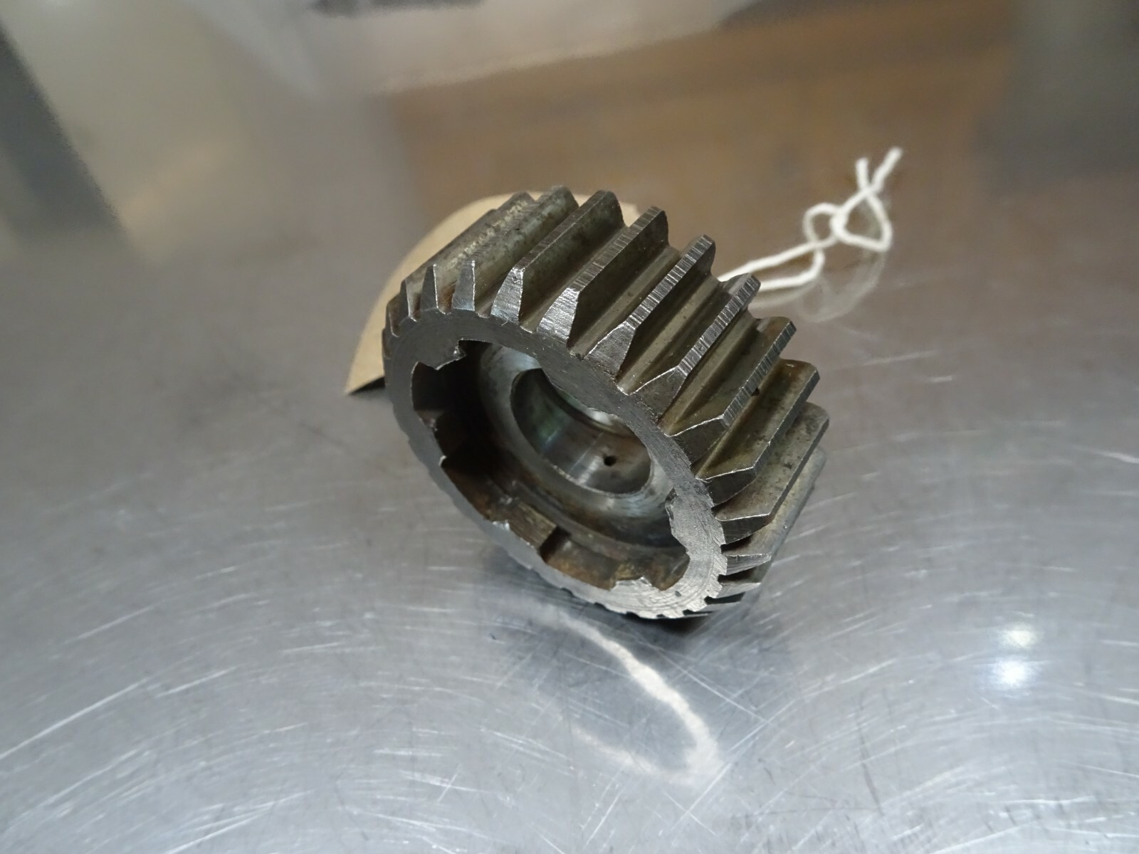 VINTAGE BSA C15 B40 ENGINE GEARBOX 27T MAINSHAFT/LAYSHAFT GEAR PINION ...