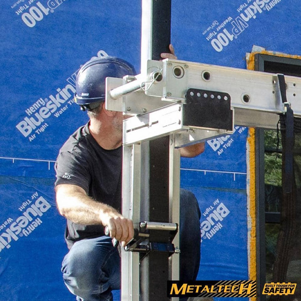 MetalTech Pump Jack Scaffolding 20.63"X7.81"X17.38" Aluminum+Weather ...