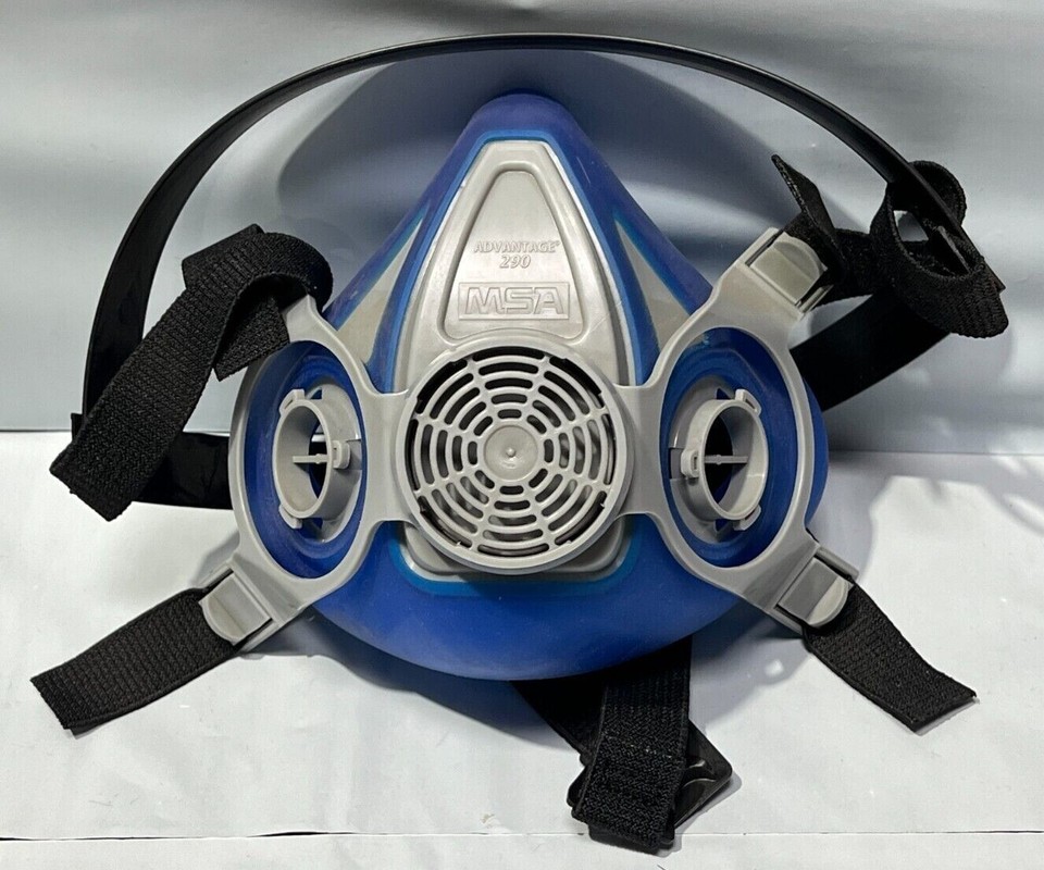 MSA HALF FACE WELDING PAINTING CONSTRUCTION DUST P100 RESPIRATOR ...