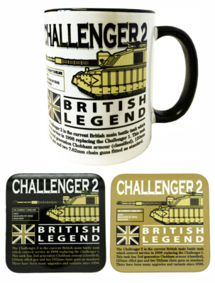 FV4034 Challenger 2 British Army Main Battle Tank Mug Coaster Set | eBay