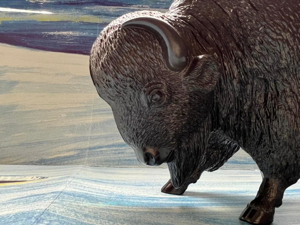 MARX TOYS RECAST THE BEST OF THE WEST BUFFALO (FOR 12 INCH ACTION ...