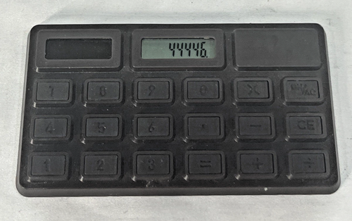 Scholastic Chocolate Bar Shaped Calculator Solar Powered (5093465) | eBay