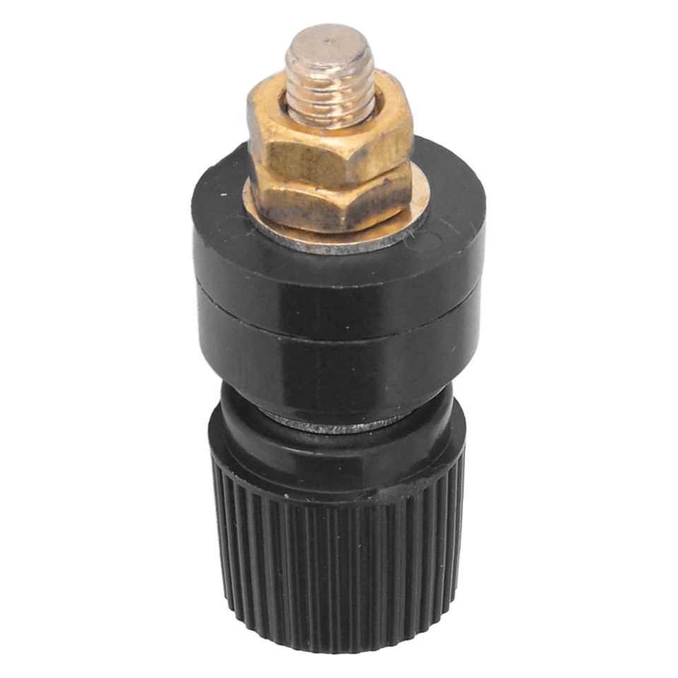 Brass Banana Plug Terminal Set - 10Pcs M6 Screw Socket Binding Posts ...