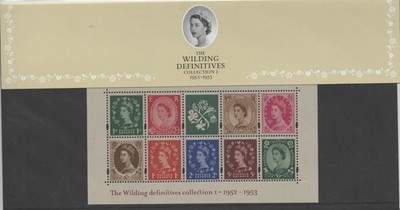 THE WILDING DEFINITIVES 2002 ROYAL MAIL PRESENTATION PACK (FREE P&P ...