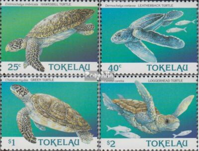 Tokelau 223-226 mint/MNH 1995 marine turtles | eBay