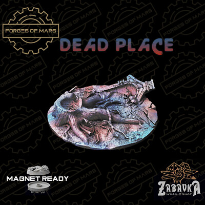 Bases - Dead Place Cemetery - Round 50mm (x1) | eBay