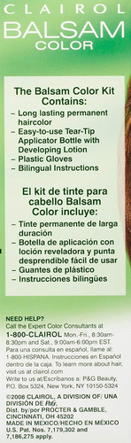 Clairol Balsam Hair Color 600 Palest Blonde 1 Kit (pack of 3) for sale ...