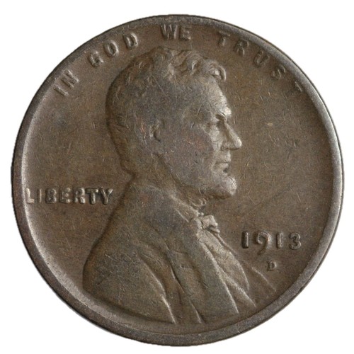 1913-D Lincoln Wheat Cent Penny F/VF Complete Your Album!! | eBay