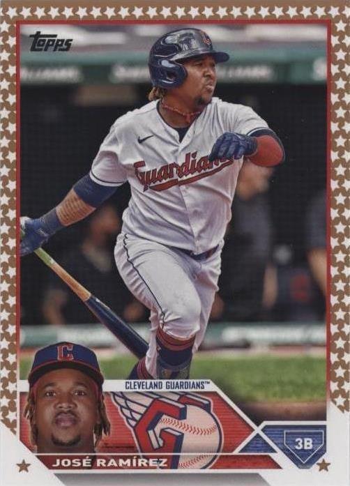 2023 Topps Complete Set - Jose Ramirez #256 Gold Star for sale online ...
