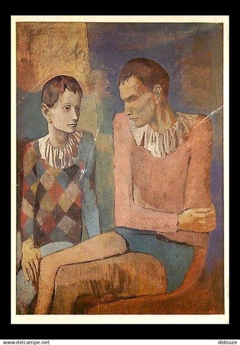 Art - Peinture - Pablo Picasso - Acrobate et jeune arlequin (1905 ...