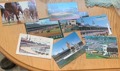 KENTUCKY DERBY / CHURCHILL DOWNS MISC MEMORABILIA POST CARDS DRT | eBay
