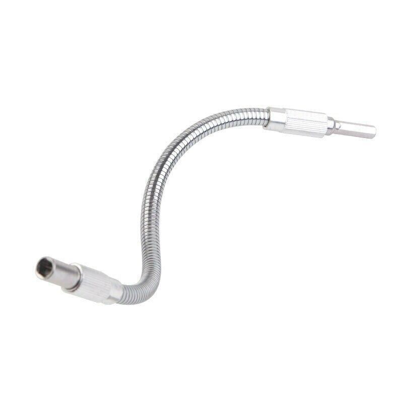 Right Angle Extension Drill Adapter Holder Shaft Screwdriver Flexible ...