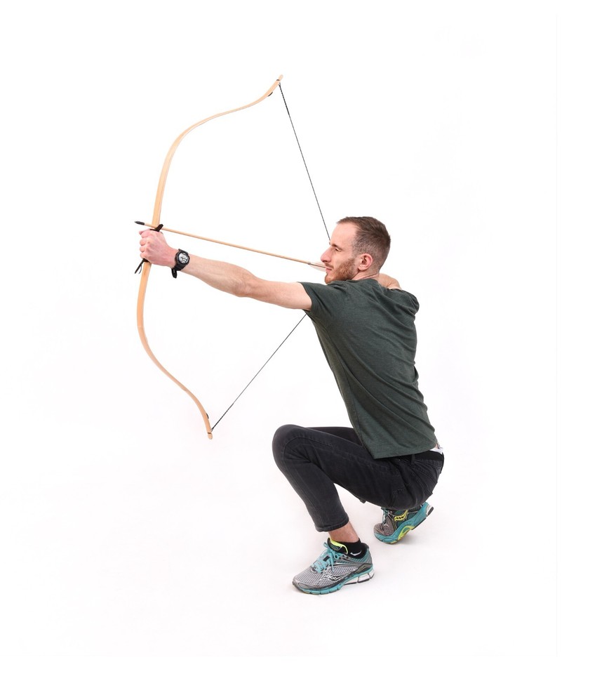 Mongolian Recurve LARP Bow Replica, Traditional Archery Wooden Cosplay ...