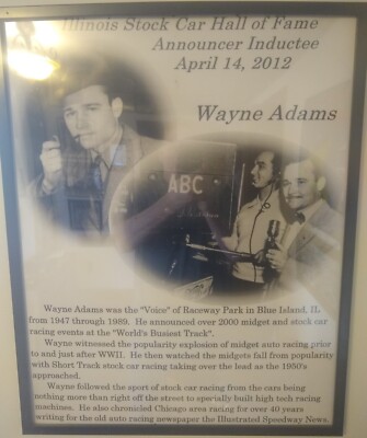 1949-1989 Raceway Park Blue Island IL program collection. Wayne Adams ...