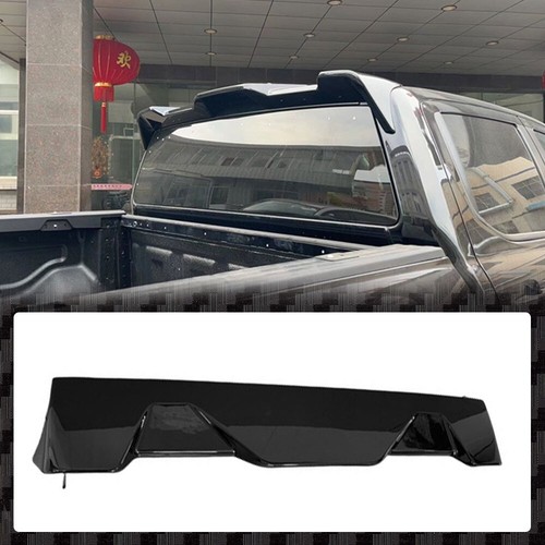 For Ford Ranger T9 2023 2024 2025 Gloss Black Roof Spoiler Tail Lip ...
