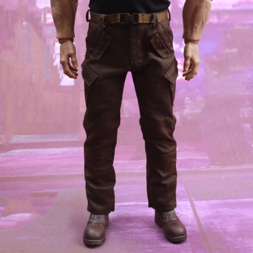 1/6 Scale Male Pants+Belts For 12" Worldbox AT030 Muscular Stout ...