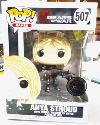 ANYA STROUD #507 GEARS of WAR Collectors BOX - GEARS POP! FUNKO POP ...