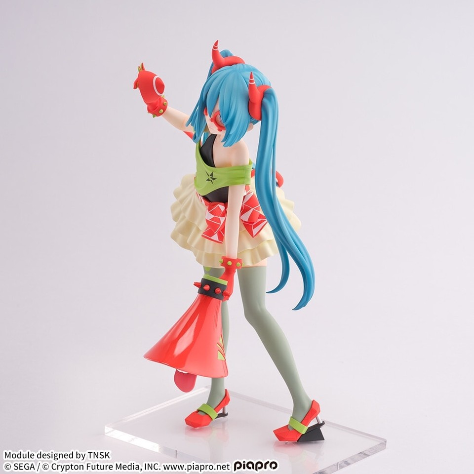 Japan Authentic Project Diva- X FIGURIZMα Miku DE:MONSTART.R. Figure | eBay