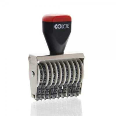 Colop 10 Band Number Stamp 4mm Traditional Style | eBay