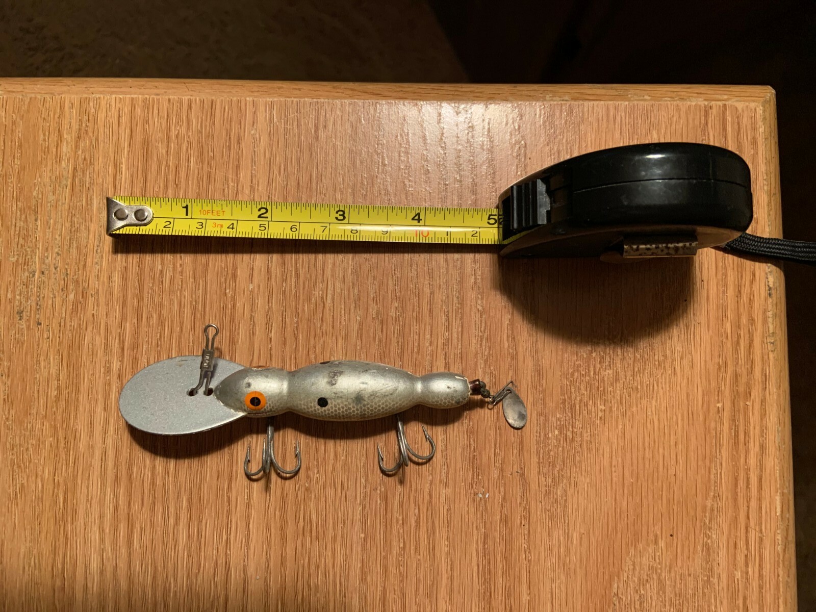 Vintage Bomber Water Dog Fishing Lure 5" Length | eBay