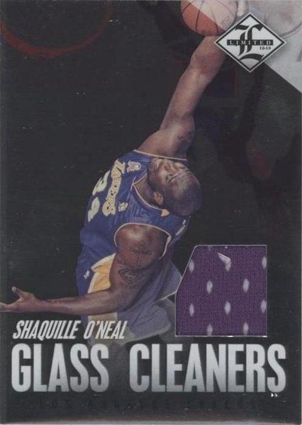 2012-13 Limited - Glass Cleaners Memorabilia #21 Shaquille O'Neal /99 ...
