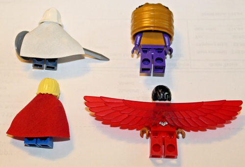 Lego 76018 Marvel Super Heroes Set Minifigures Falcon MODOK Thor ...