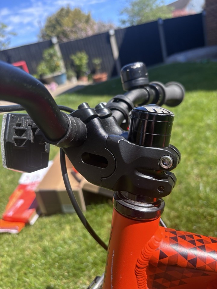 Black Mountain SKOG kids bike: Orange, Belt Drive, Good Cond, Collect ...