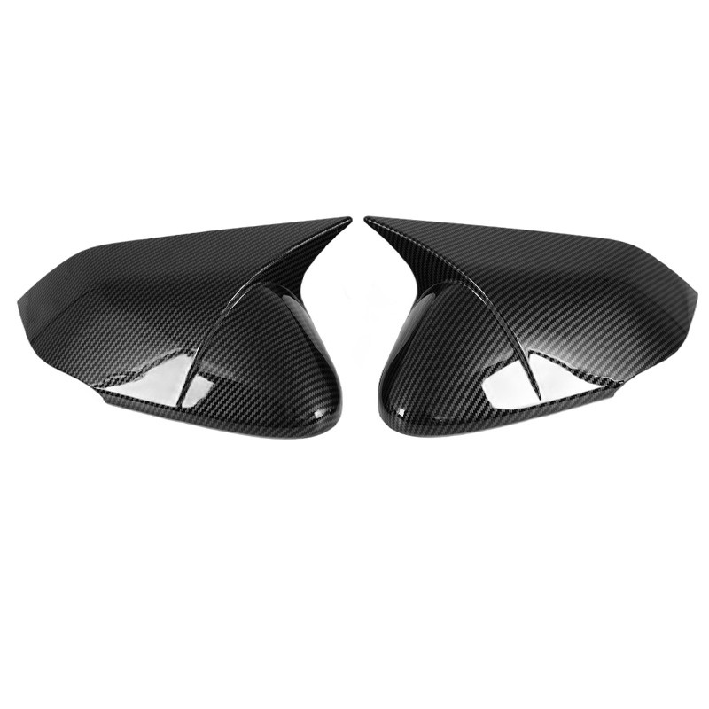 Carbon Black Side Door Mirror Cover Cap ADD-ON For Kia K4 2025+ w ...